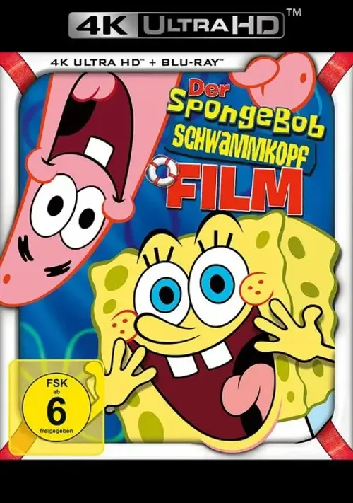 DER SPONGEBOB SCHWAMMKOPF Film | 4K Ultra HD Blu-ray | Derek Drymon (u ...